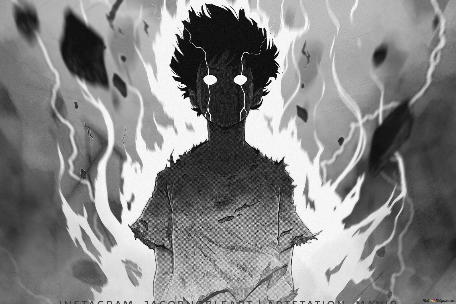 Shigeo Kageyama, el psíquico cabeza de casco | Mob Psycho 100