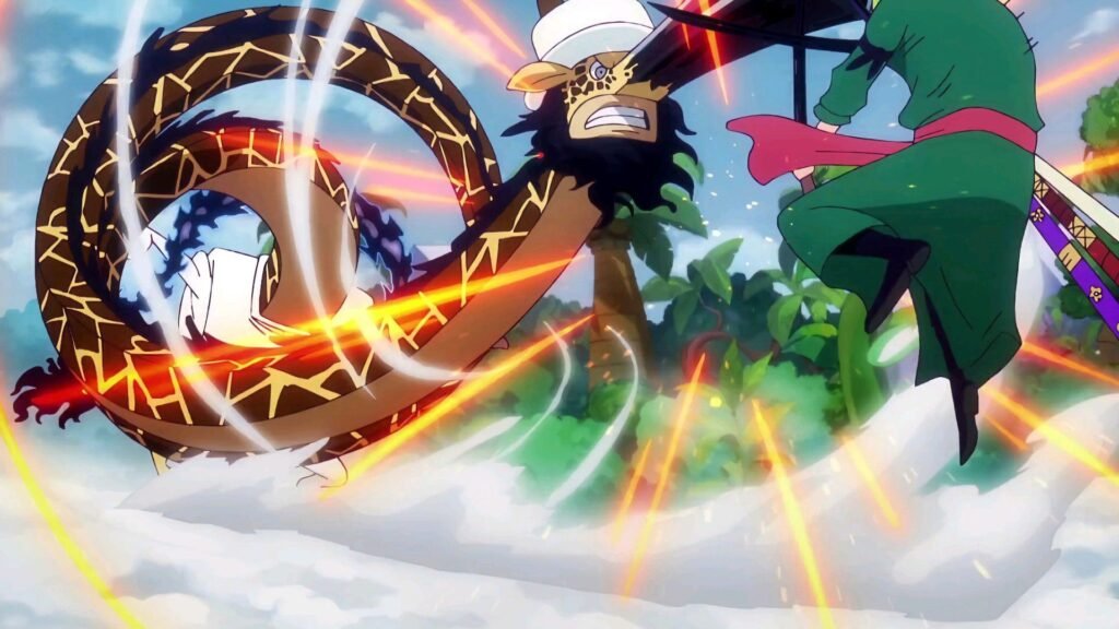 El viento de la montaña, Kaku | One Piece