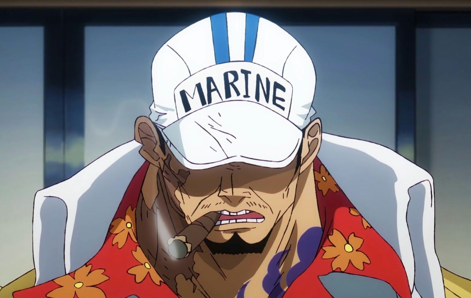 El almirante de la flota, Sakazuki | One Piece